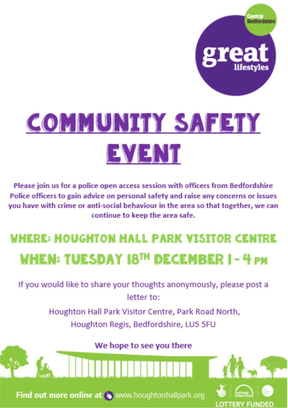 Community Safety Event | Houghton Hall Park (en-GB)